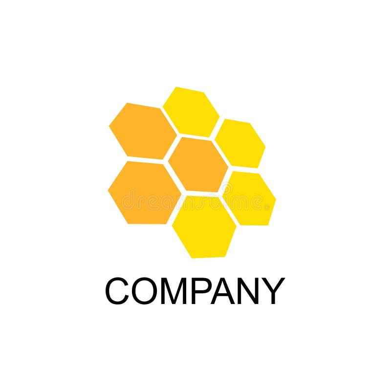 Logotipo Del Panal Ejemplo Del Vector Del Panal Ilustración del Vector ...