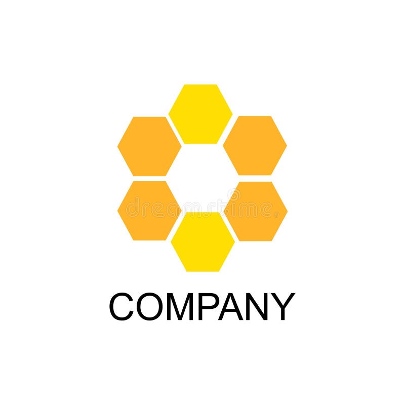 Logotipo Del Panal Ejemplo Del Vector Del Panal Ilustración del Vector ...