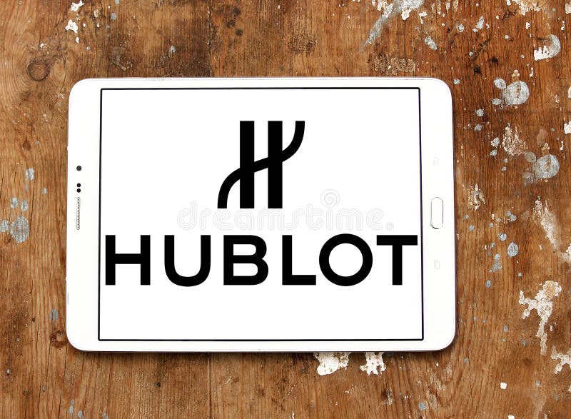 Logotipo Del Relojero De Hublot Imagen de archivo editorial - Imagen de ...