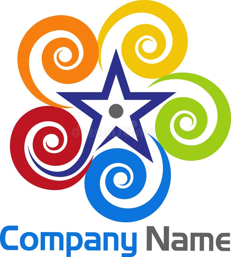 Logotipo De Remolino Estelar Ilustración del Vector - Ilustración de ...