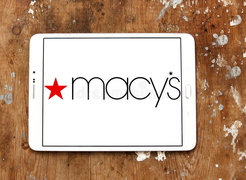 Logotipo del ` s de Macy fotografía editorial. Imagen de lecho - 100956907