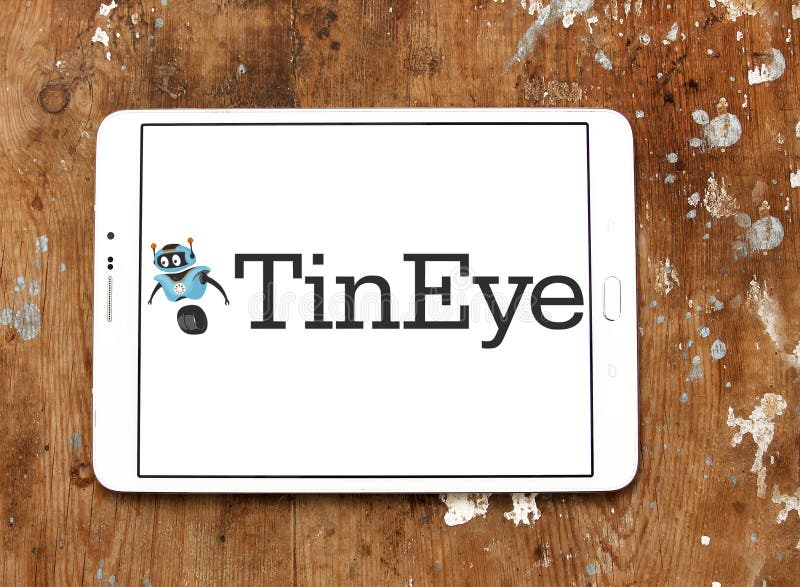 Logotipo Del Search Engine De TinEye Imagen de archivo editorial ...
