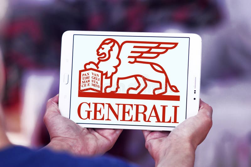 Logotipo Del Seguro De Generali Foto de archivo editorial - Imagen de ...