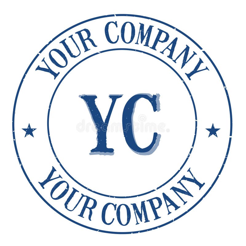 Logotipo del sello de goma ilustración del vector. Ilustración de goma ...