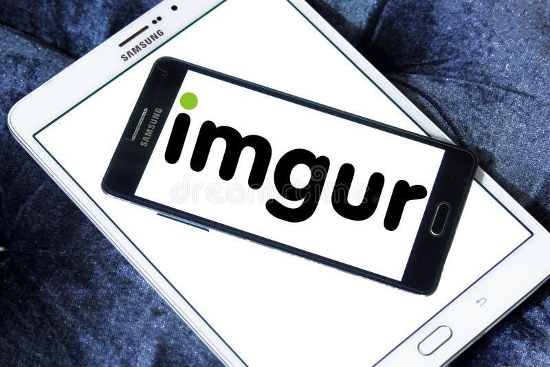 Logotipo Del Servicio De Recibimiento De La Imagen De Imgur Foto ...