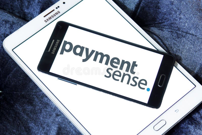 Logotipo Del Sistema De Pago De Paymentsense Imagen de archivo ...