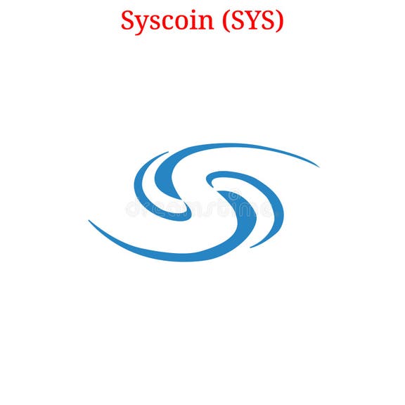Logotipo Del Sistema De Syscoin Del Vector Ilustración del Vector ...