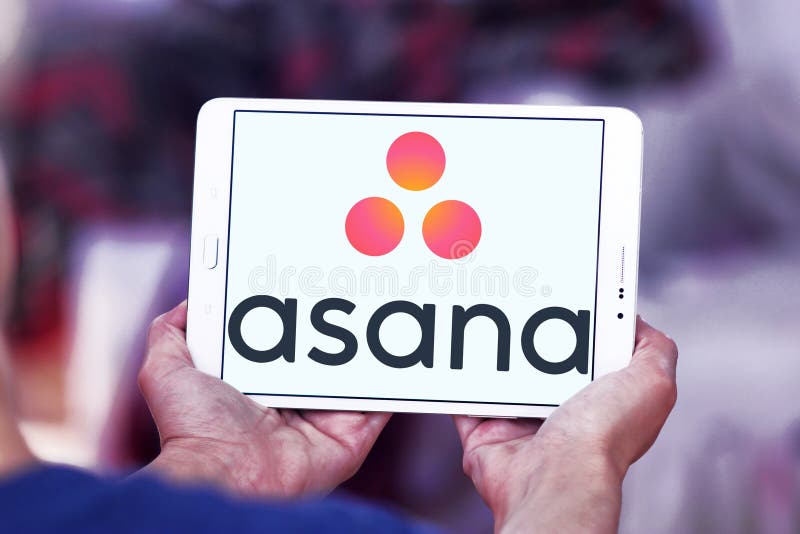 Logotipo Del Software De Asana Imagen de archivo editorial - Imagen de ...