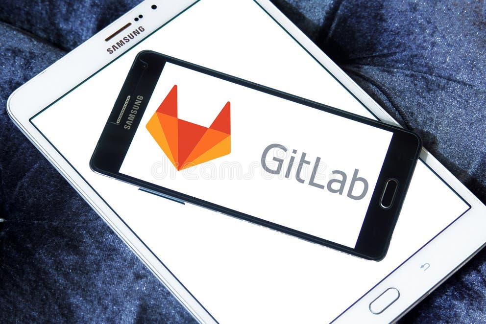 Logotipo Del Software De GitLab Imagen de archivo editorial - Imagen de iconos, software: 121244899