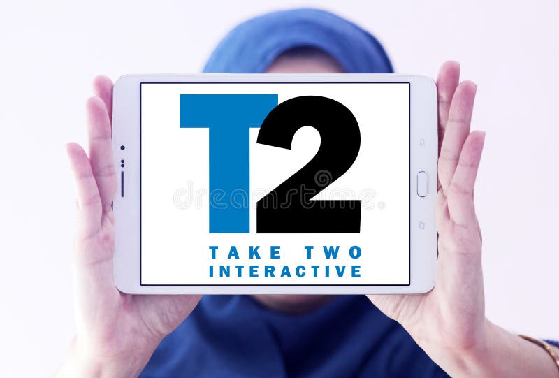 Logotipo Del Software De Take-Two Interactive Foto editorial - Imagen ...