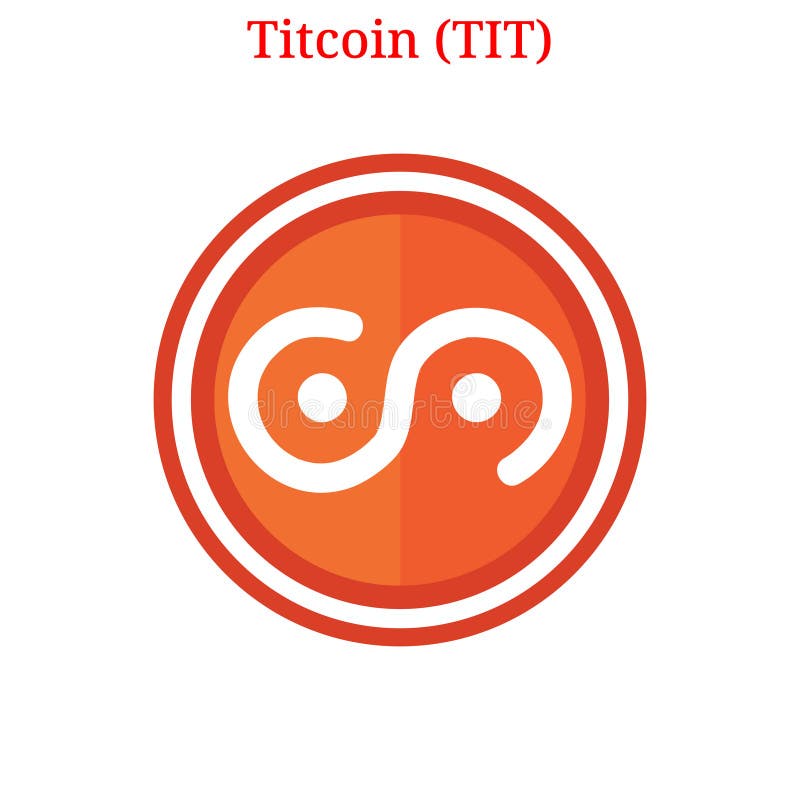 Logotipo Del TIT De Titcoin Del Vector Ilustración del Vector ...