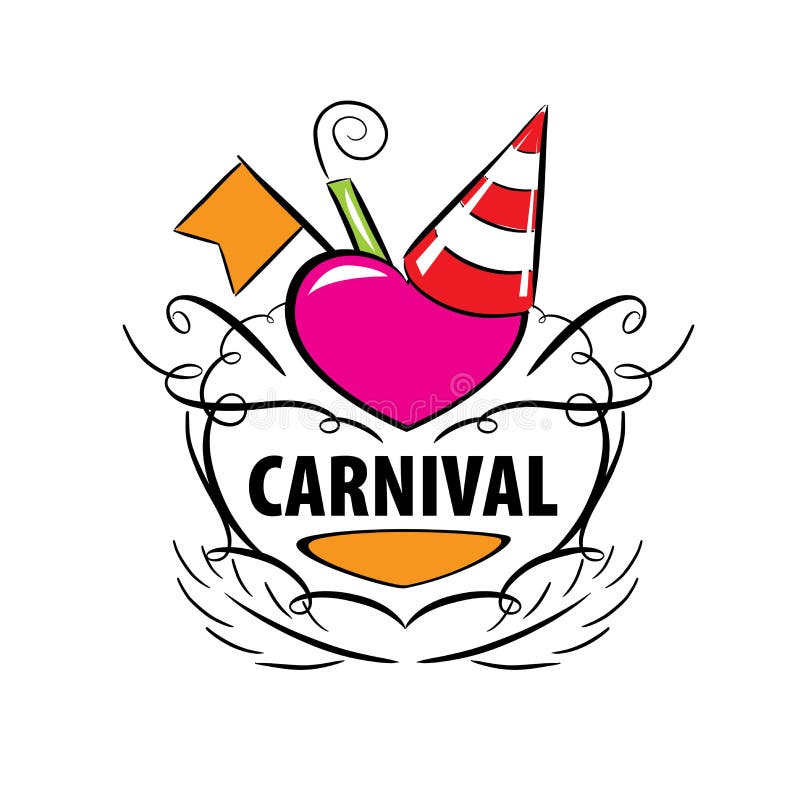 Logotipo Del Vector Del Carnaval Ilustración del Vector - Ilustración ...