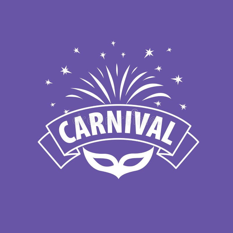 Logotipo Del Vector Del Carnaval Ilustración del Vector - Ilustración ...