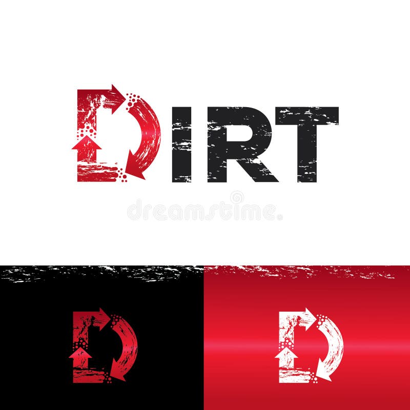 Logotipo Del Vector De La Letra De D Recicle La Insignia Ilustración ...