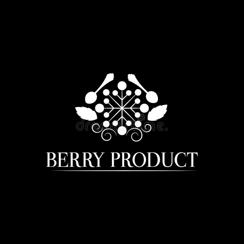Logotipo Del Vector De Las Bayas Ilustración del Vector - Ilustración ...