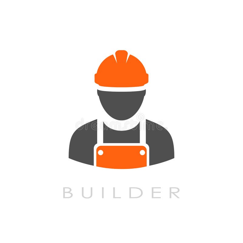 Logotipo Del Vector Del Constructor Ilustración del Vector ...