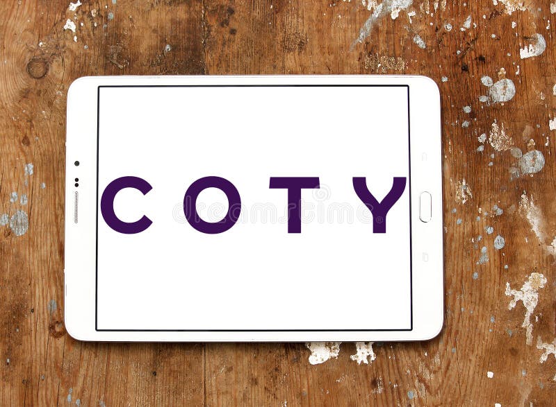 Logotipo Do Fabricante Dos Produtos De Beleza De Coty Foto Editorial ...