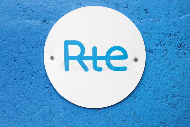 Logotipo Do RTE Em Uma Parede Imagem de Stock Editorial - Imagem de ...