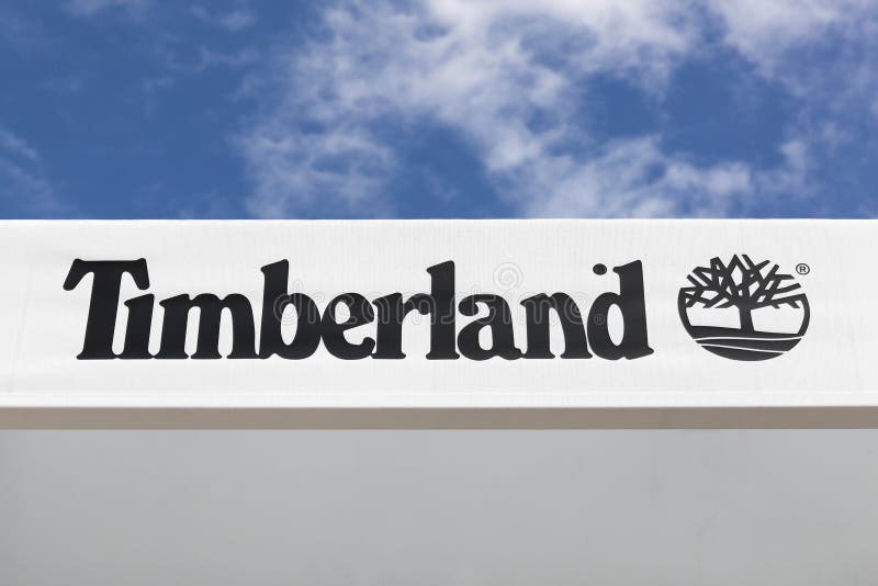 Logotipo Do Timberland Em Uma Fachada Fotografia Editorial - Imagem de ...
