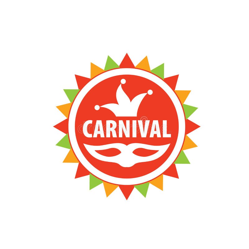 Logotipo Do Vetor Do Carnaval Ilustração do Vetor - Ilustração de ...