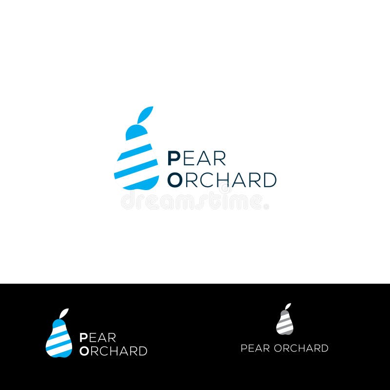 Logotipo do vetor da pera ilustração do vetor. Ilustração de naughty ...