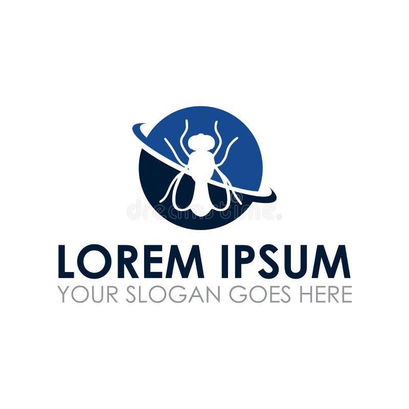 Logotipo Insecticida Vectorial De Control De Plagas Ilustración del ...