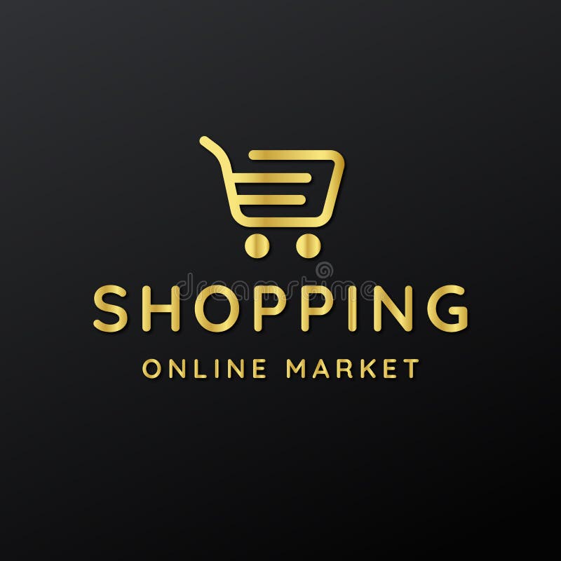 Logotipo Moderno Do Carrinho De Compras Ilustração do Vetor ...