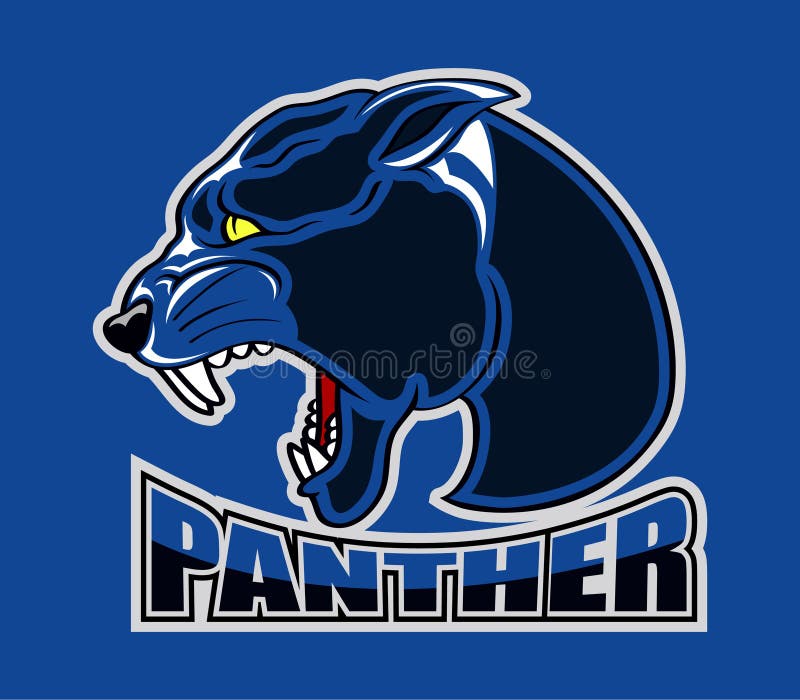 Logótipo Da Cabeça De Pantera Ilustração do Vetor - Ilustração de ...