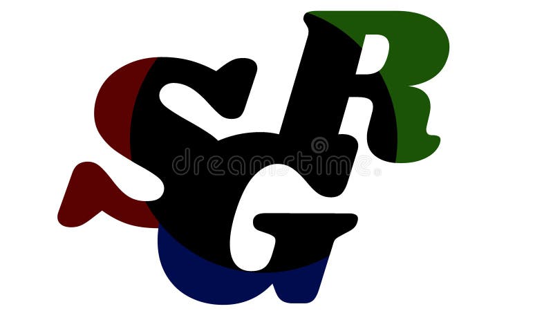 Logotipo sgr ilustração stock. Ilustração de diagrama - 261560497