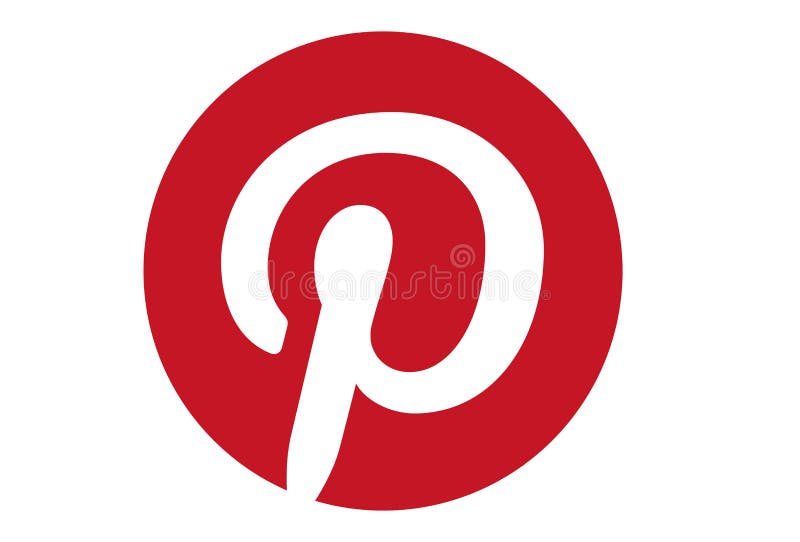Logotipo De Pinterest Estético De Pinterest Marrón Logotipo Foto ...