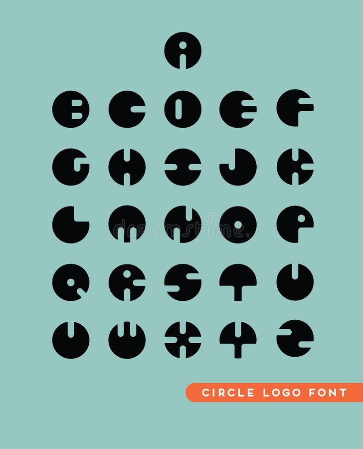 Logotipos Del ` Del ` a De La Letra Ilustración del Vector ...