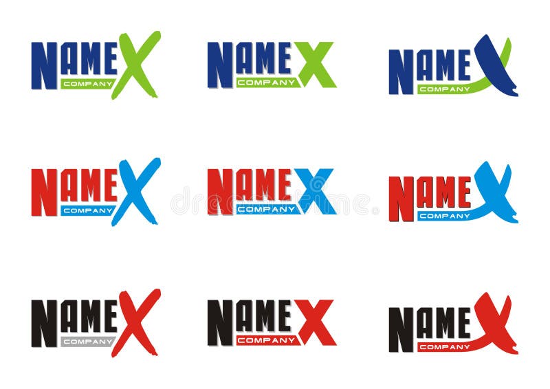 Logotype stock vector. Illustration of sport, mark, sign - 5246585