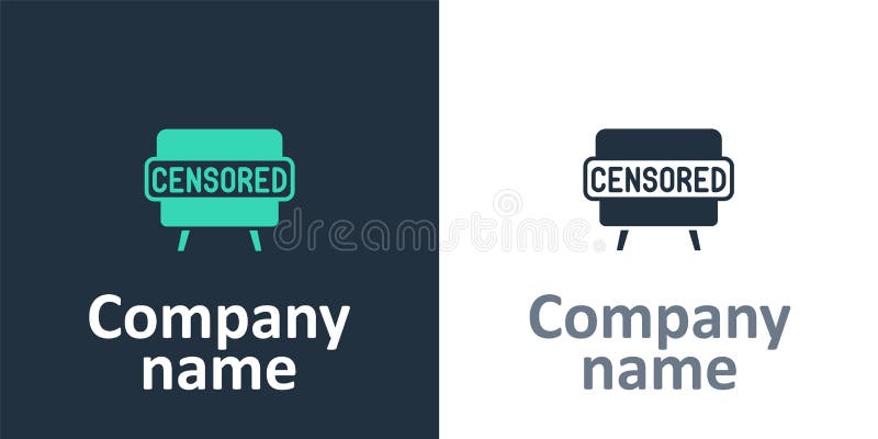 Censored Logo Stock Illustrations – 564 Censored Logo Stock ...