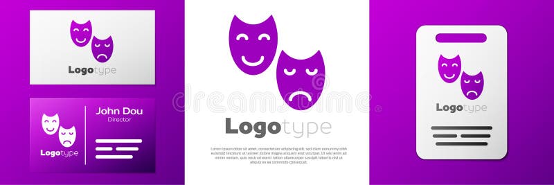 Comedy Tragedy Logo Stock Illustrations – 1,561 Comedy Tragedy Logo ...