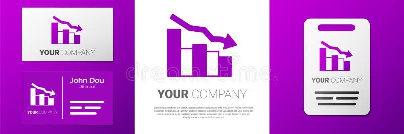 CO2 Decrease Logo in Neon Style Isolated on Empty Background. Flat Icon on White Backdrop ...