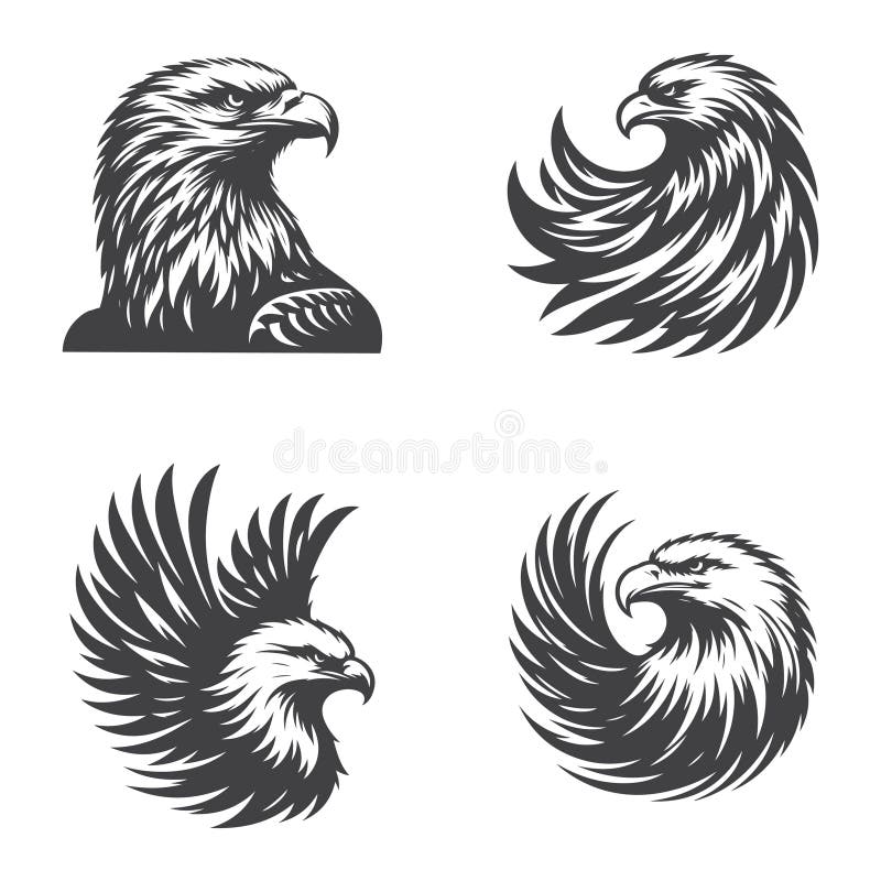 Bald Eagle Head Stencil