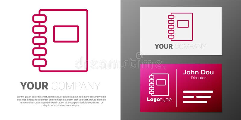 Writing Pad Logo Stock Illustrations – 1,043 Writing Pad Logo Stock ...