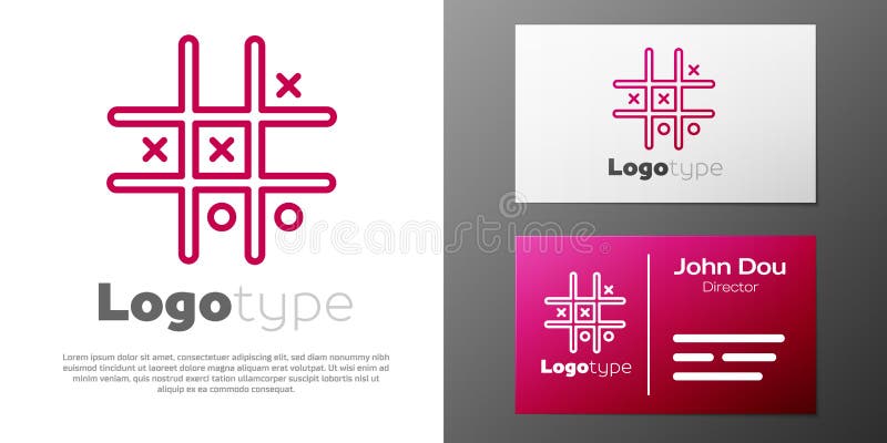 Tic Tac Toe Logo Stock Illustrations – 362 Tic Tac Toe Logo Stock ...