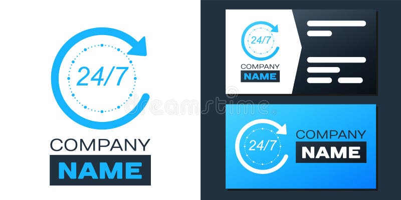 24 7 Logo Stock Illustrations – 1,276 24 7 Logo Stock Illustrations ...