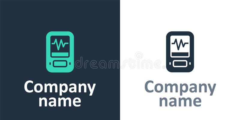 Logotype Seismograph Icon Isolated on White Background. Earthquake ...