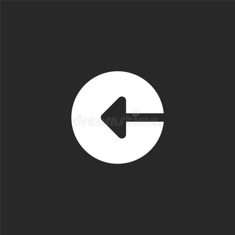 Logout Icon. Filled Logout Icon for Website Design and Mobile, App ...