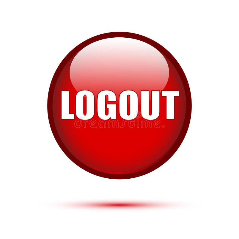 Logout Button Stock Illustrations – 1,629 Logout Button Stock ...