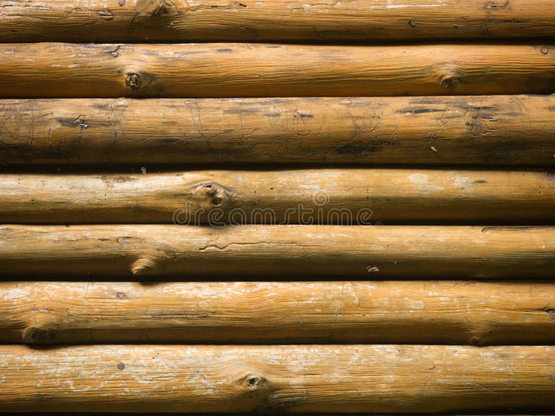 Logs Wall stock photo. Image of gold, grunge, closeup - 76298052