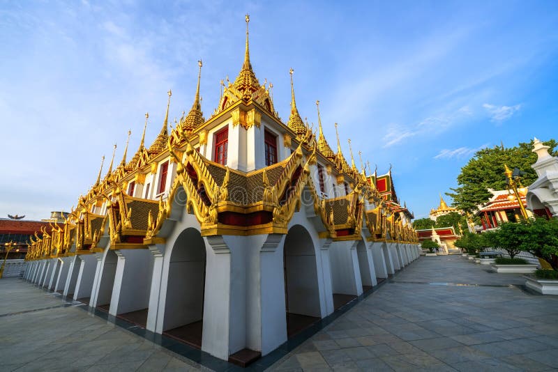 Loha Prasat Wat Ratchanatda Stock Image - Image of ratchanatda ...