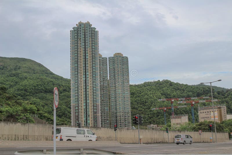 Lohas Park at Hong Kong Day Time Editorial Image - Image of land ...