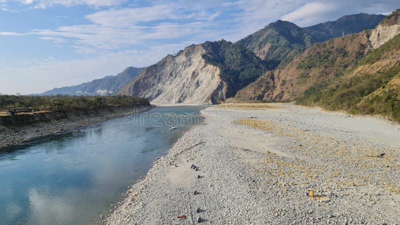 Lohit River in Arunachal Pradesh Stock Photo - Image of himalayas ...
