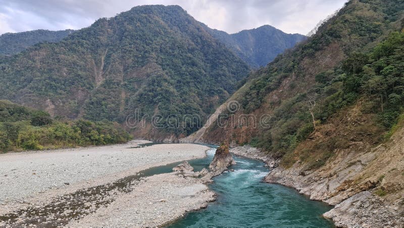 Lohit River in Arunachal Pradesh Stock Photo - Image of holiday, earth ...