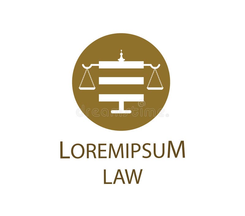 Loi Logo Concept Design illustration stock. Illustration du analyse ...