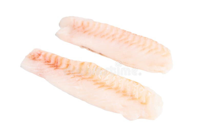 Loin Cod Fish Fillets, Ready for Cooking Raw Boneless Whitefish Meat ...