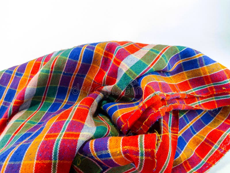 Loincloth or Scottish Tissue Style Isolated on White Background Stock ...